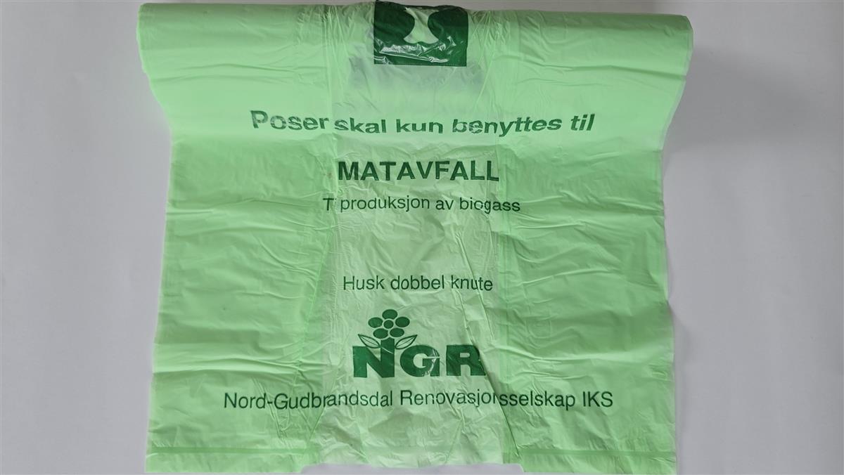 Matavfallsposer tilgjengelig på dagligvarebutikker - Sel kommune