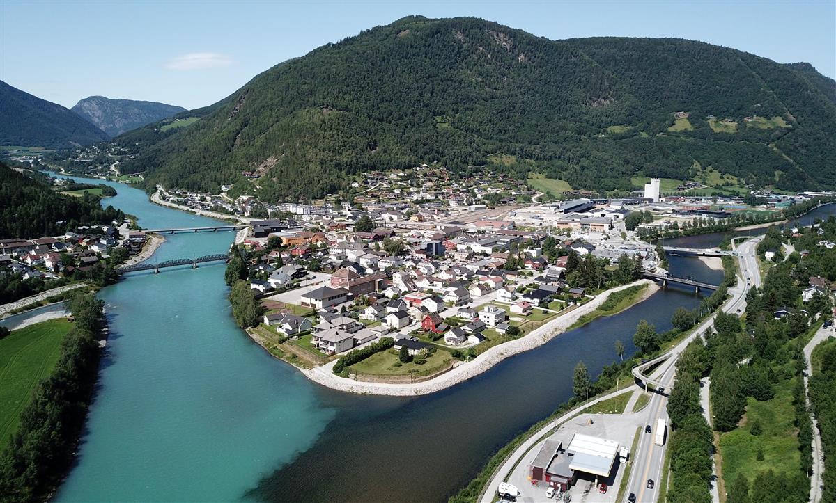 Informasjon om bunnkartlegging - Flomsikring Otta sentrum - Sel kommune